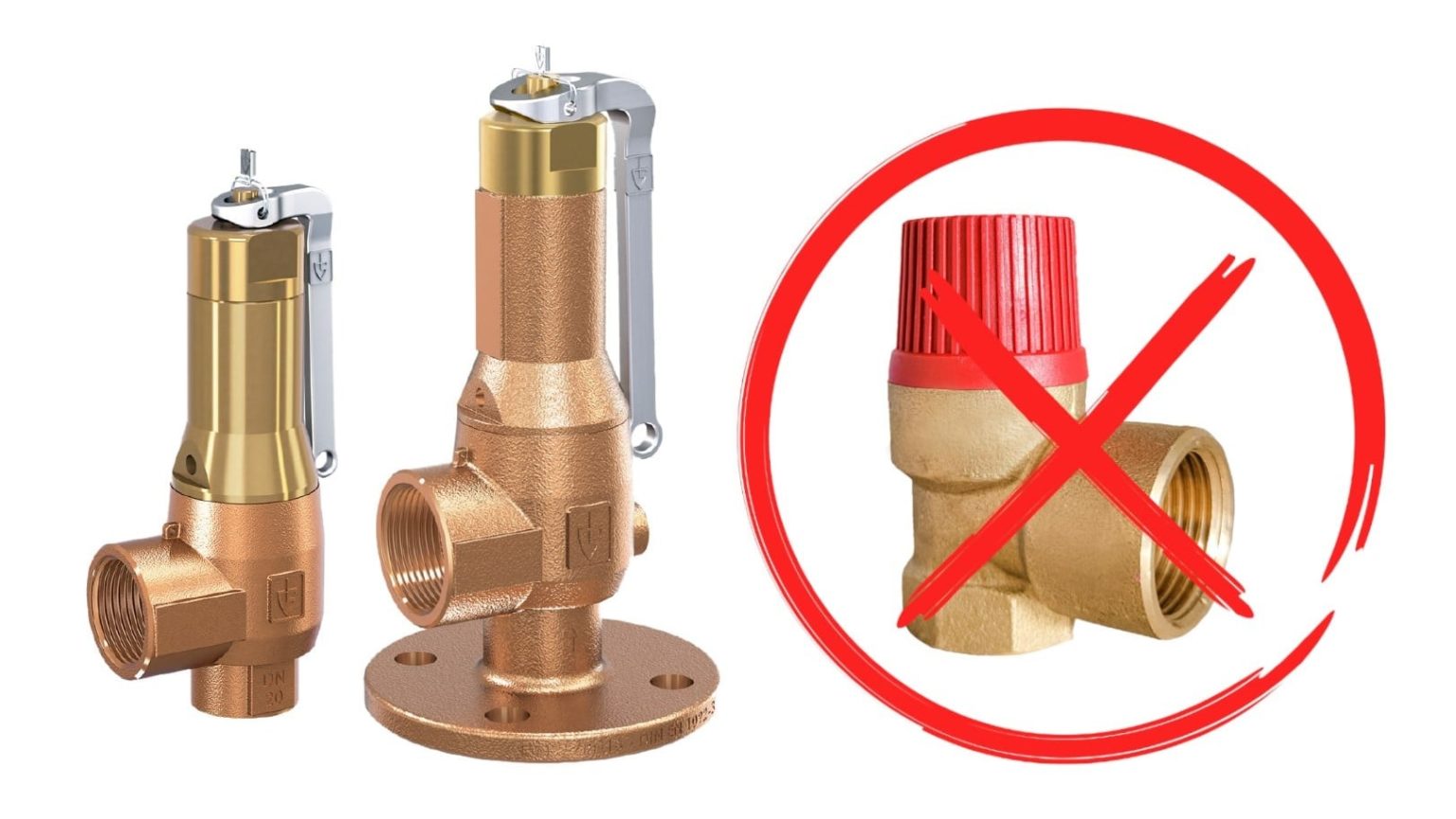 Achtung: Diese Sicherheitsventile sind nicht mehr zulässig!
